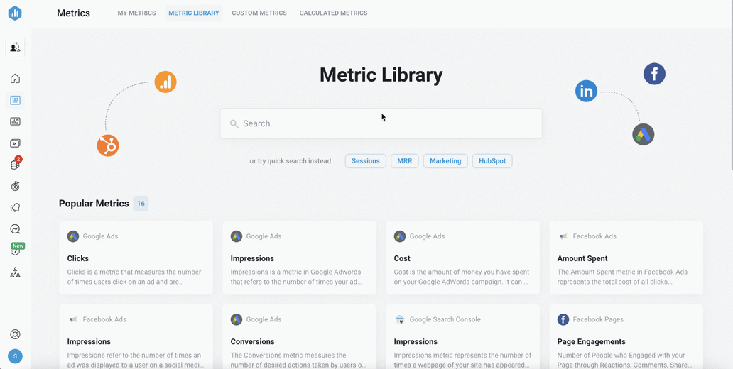 Overview: Metric Library